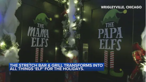 Stretch Chicago goes all out with 'Elf' movie theme - ABC7 Chicago ...