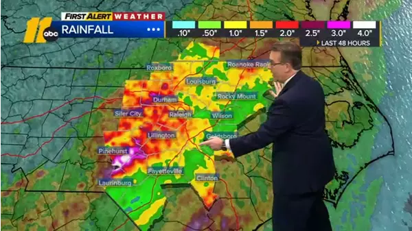 First Alert Noon Forecast: March 28 - WTVD ABC11 24/7 Streaming Channel ...