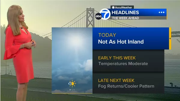 AccuWeather Forecast: Not as hot inland, but highs will be in low 90s ...