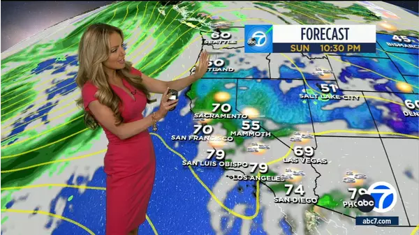 Latest weather with Shayla Girardin - ABC7 Los Angeles | Xumo Play
