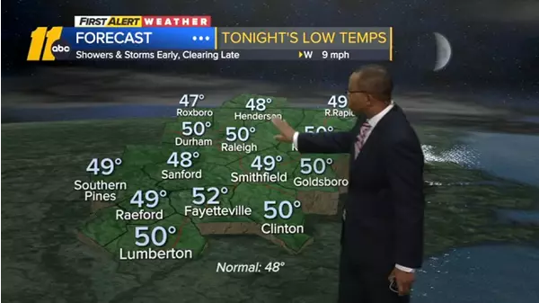 Afternoon weather forecast - WTVD ABC11 24/7 Streaming Channel | Xumo Play
