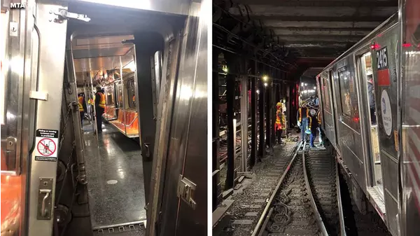 24 minor injuries in partial subway train derailment on UWS - ABC7 New York | Xumo Play