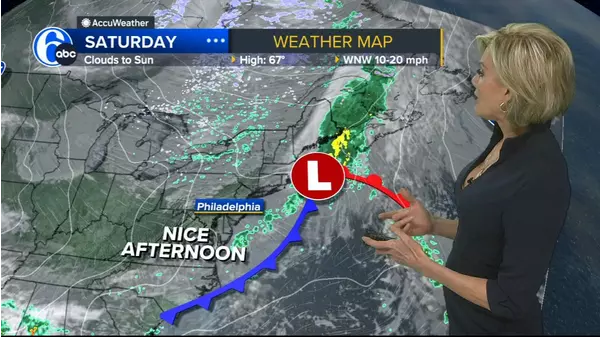 AccuWeather: Seasonable start to the weekend in Philadelphia - 6abc ...