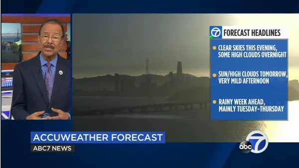 AccuWeather Forecast: Sunny and mild throughout weekend - ABC7 Bay Area ...