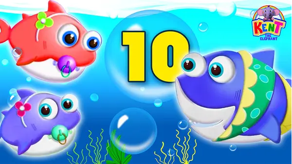 Ten Little Baby Shark - All Babies Channel | Xumo Play