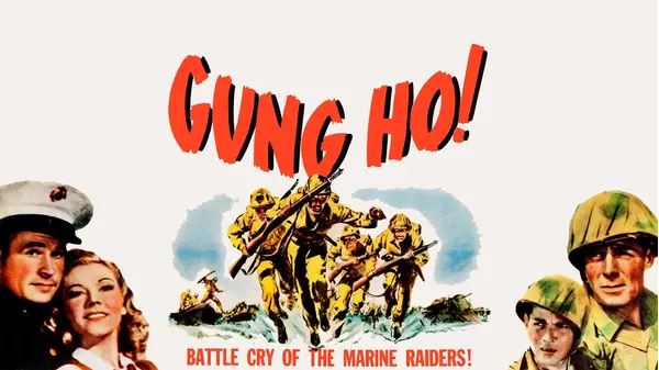 Randolph Scott & Robert Mitchum "GUNG HO!" - A WWII Marine Classic ...