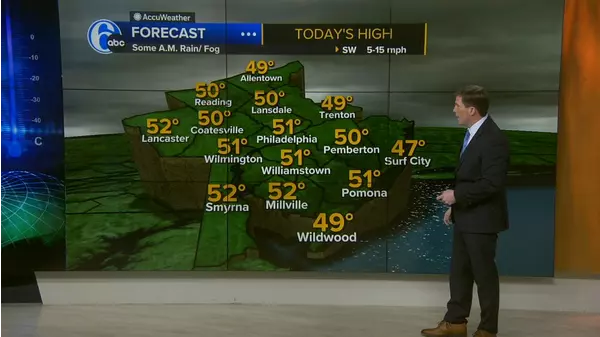 AccuWeather: Drier afternoon Friday, cold blast this weekend - 6abc ...