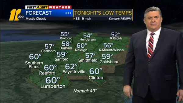 First Alert Evening Weather - WTVD ABC11 24/7 Streaming Channel | Xumo Play