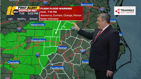Evening weather forecast - WTVD ABC11 24/7 Streaming Channel | Xumo Play