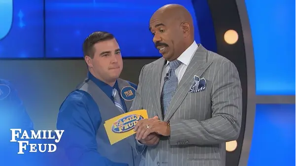MEN... ever told this LITTLE LIE??? | Family Feud - Family Feud | Xumo Play