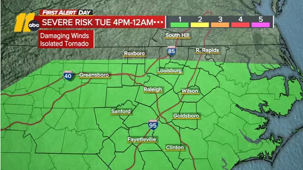 First Alert Forecast: November 20 - WTVD ABC11 24/7 Streaming Channel ...