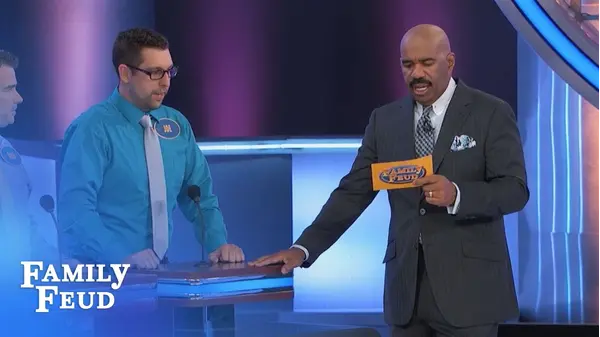 That's WHY he's called the BEST MAN!!! | Family Feud - Family Feud ...