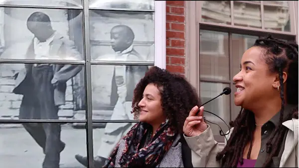 Window art installations act as portals to Black history in ...