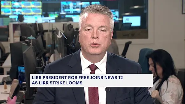 LIRR president Rob Free joins News 12 as strike looms - News 12 New ...