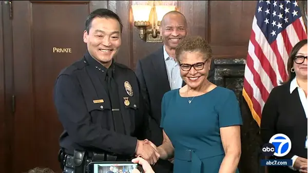 Dominic Choi to be sworn in Friday as LAPD's interim chief - ABC7 Los ...