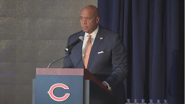 Chicago Bears President Kevin Warren speaks on new stadium - ABC7 ...