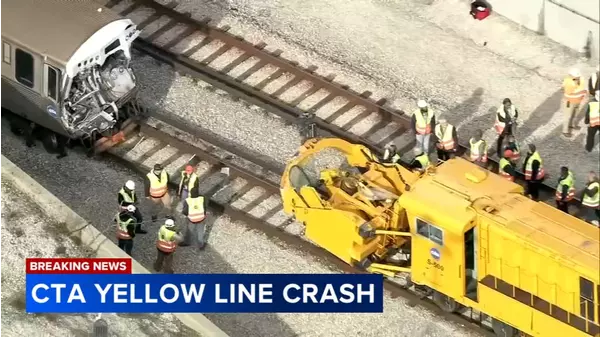 NTSB investigating CTA Yellow Line train crash that injured 38 - ABC7 Chicago | Xumo Play