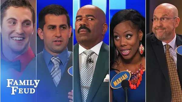 TOP 5 MOMENTS FROM JANUARY 2017! | Family Feud - Family Feud | Xumo Play