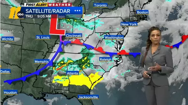 First Alert Noon Forecast: May 9 - WTVD ABC11 24/7 Streaming Channel ...