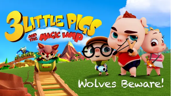 3 Little Pigs and the Magic Lamp | Xumo Play