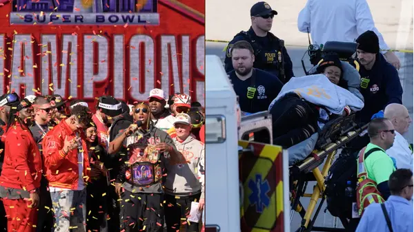 Kansas City Chiefs' Super Bowl parade turns to chaos after shooting ...
