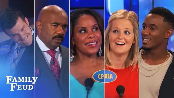 2016's Top 5 Funniest Answers! | Family Feud - Family Feud | Xumo Play