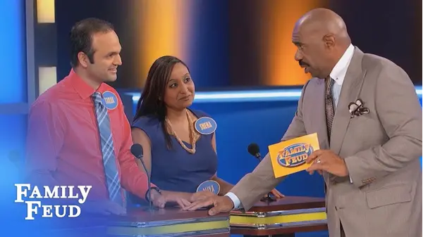 That IS a GOOD answer. BUT... | Family Feud - Family Feud | Xumo Play