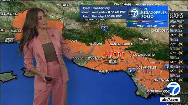 Latest weather with Leslie Lopez - ABC7 Los Angeles | Xumo Play